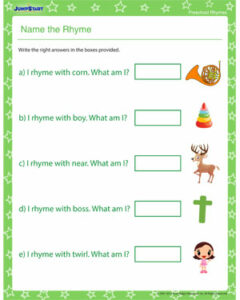 8 No-prep Rhyming Worksheets for Preschool - Education Outside
