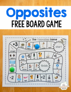 9 Inviting Opposite Worksheets for Preschool Kids - Education Outside