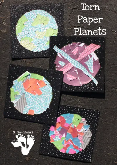 10 Fun and Easy Planets Crafts for Preschoolers - Education Outside