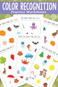 10 Brilliant Color Recognition Worksheets for Preschoolers Activities ...