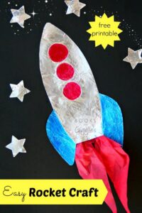 10 Rocket Ship Crafts for Preschoolers to Have a Blast - Education Outside