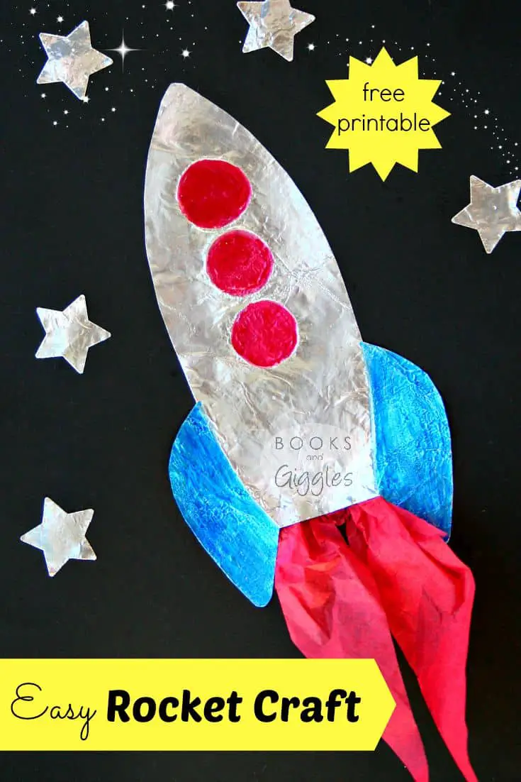 10 Rocket Ship Crafts for Preschoolers to Have a Blast - Education Outside