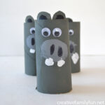 10 Cute Hippo Crafts for Preschool Kids - Education Outside