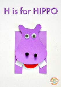 10 Cute Hippo Crafts for Preschool Kids - Education Outside