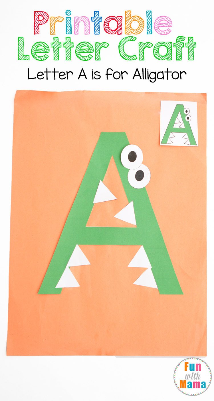 10 Awesome Letter A Crafts and Activities for Preschool - Education Outside